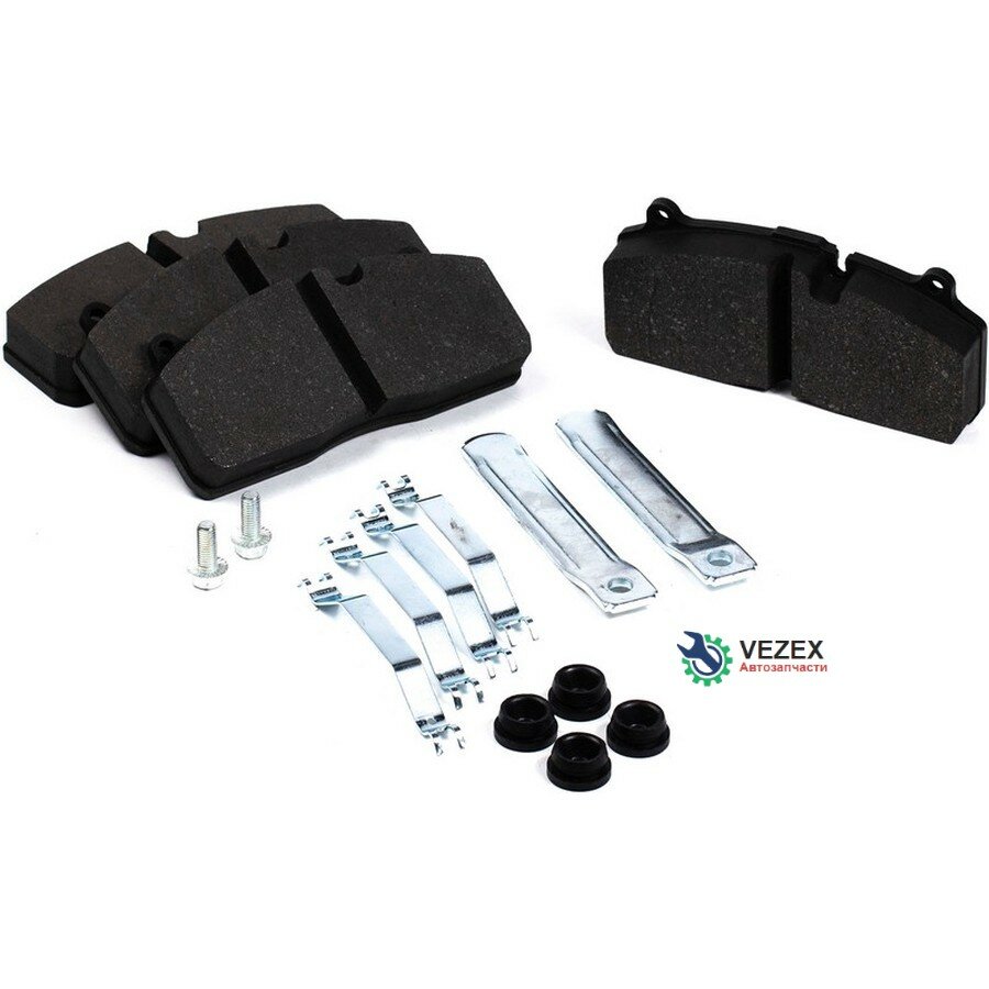 STELLOX 8511472SX колодки торм. дисковые комплект! с полн. р/к WVA 29175/29195 22.5' \ SAF B 9-22S