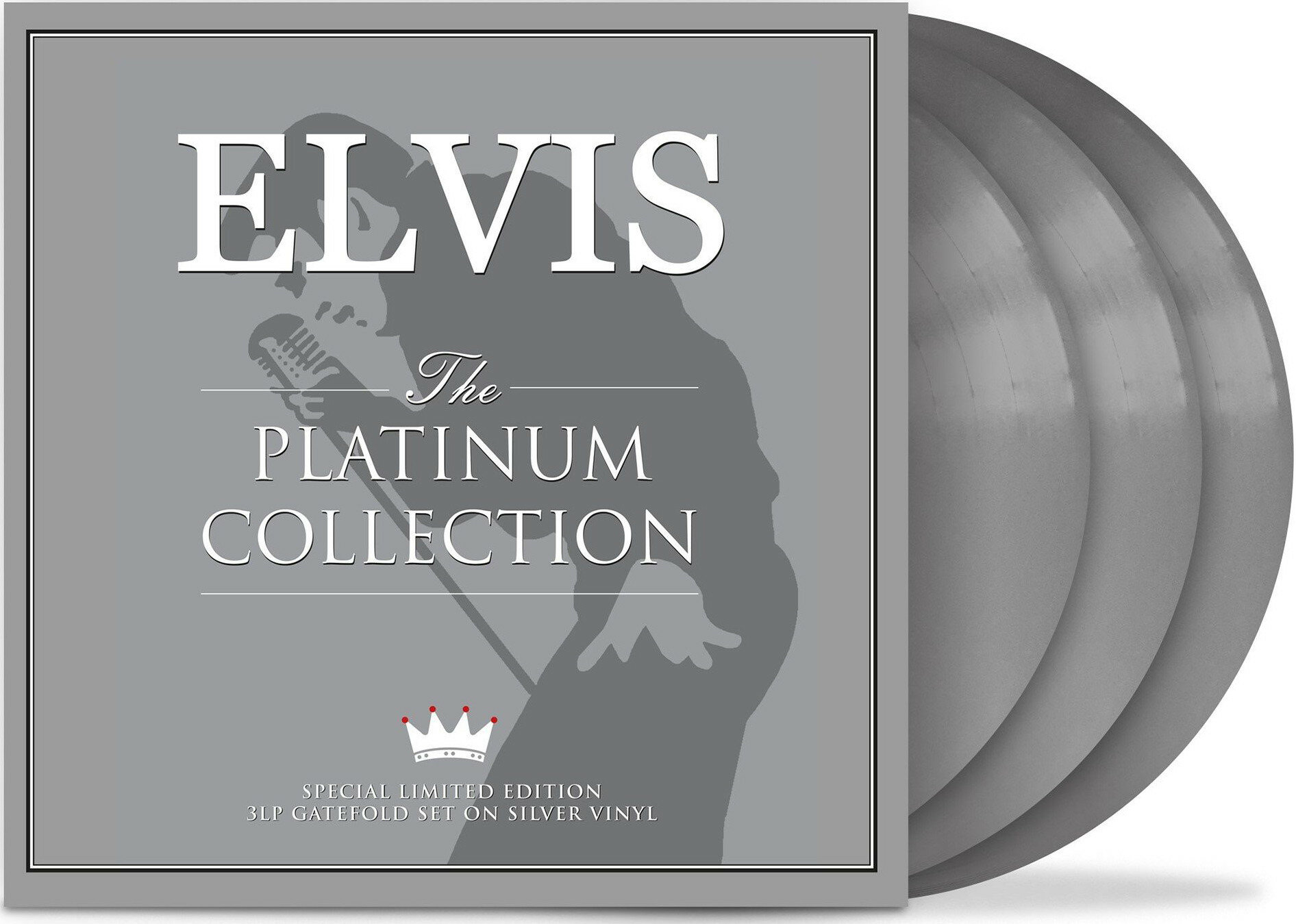 Elvis Presley – Platinum Collection [Silver Vinyl] (3 LP)