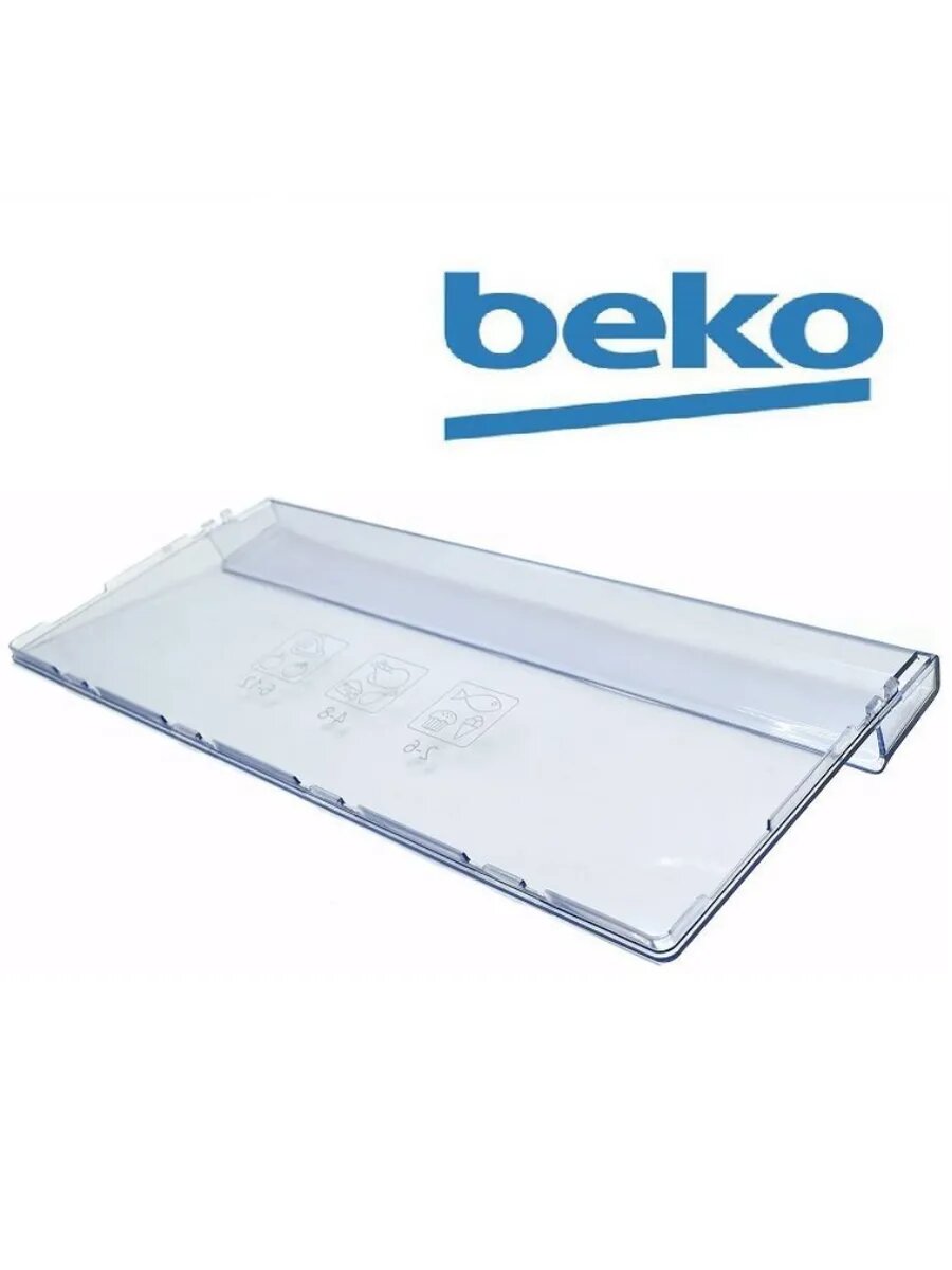 Оригинальная панель морозилки холодильника Beko 470х190мм