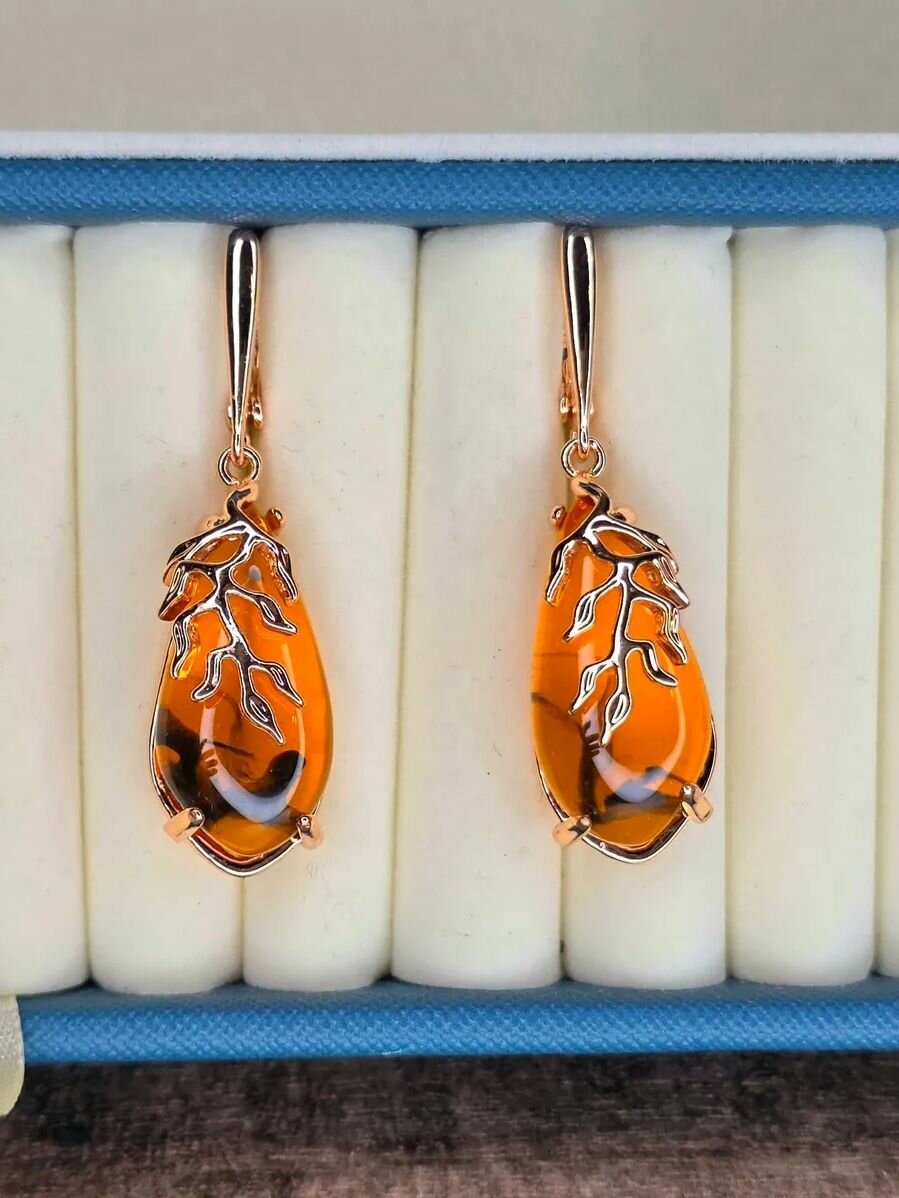 Серьги из медицинского сплава