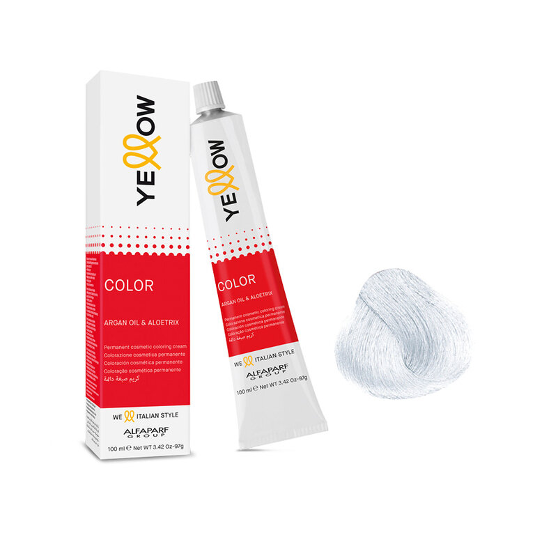 YELLOW PROFESSIONAL Ye Color Permanent Coloring Cream Краска Италия 100 мл