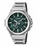 Наручные часы CASIO, серебряный, зеленый