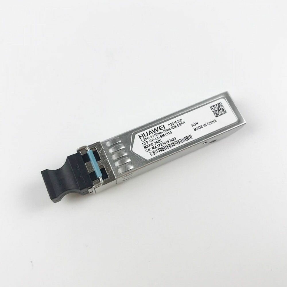 Трансивер Huawe* SFP-GE-LX-SM1310 Optical Transeiver eSFP GE 1310nm 10km LC (2315200)