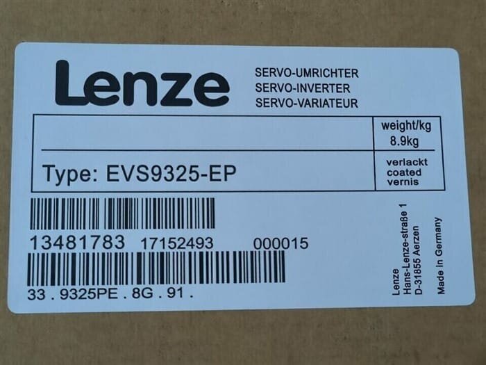 Модуль Lenze EVS9325-EP