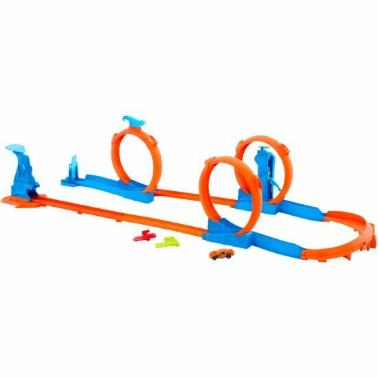 Автотрек Hot Wheels JDW39 Тройная петля