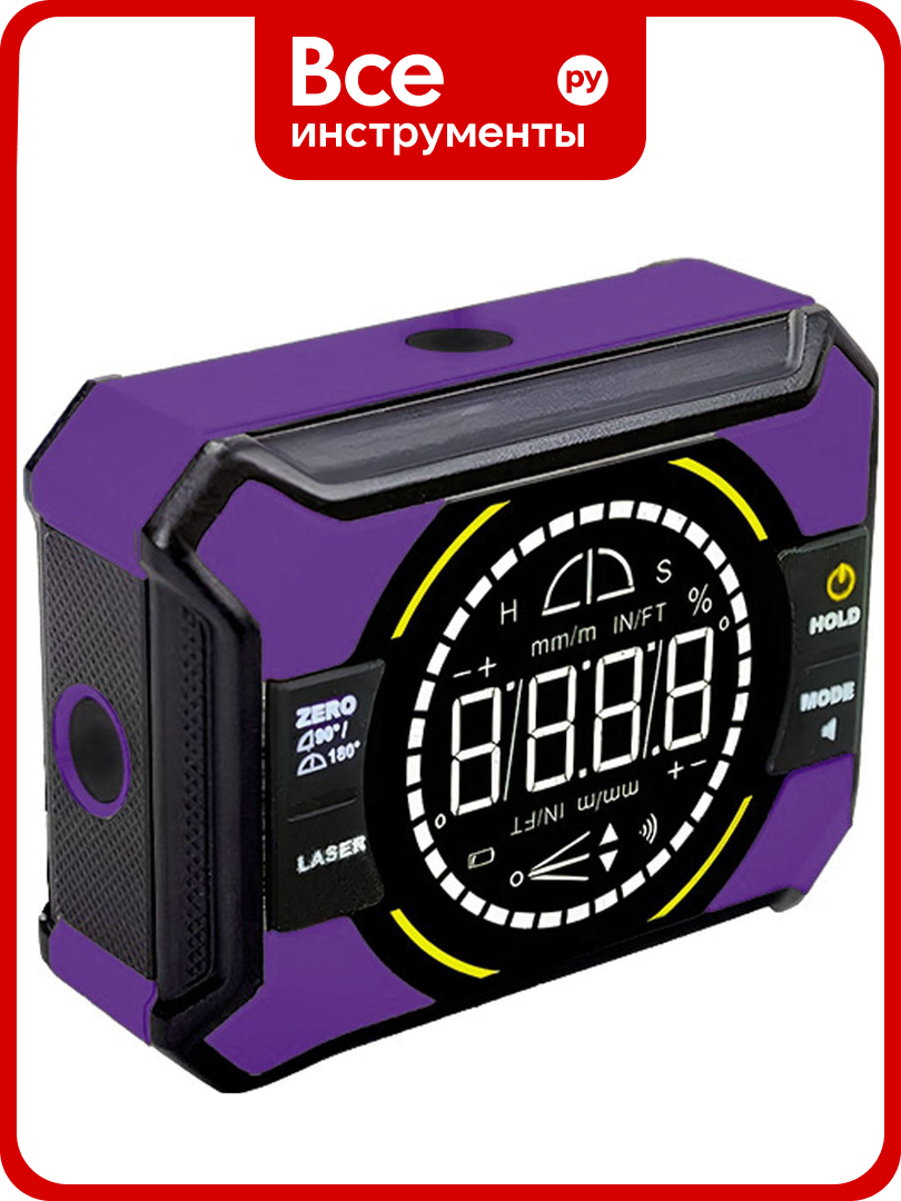 Цифровой уровень Ermenrich Verk LQ50, с лазером 85685