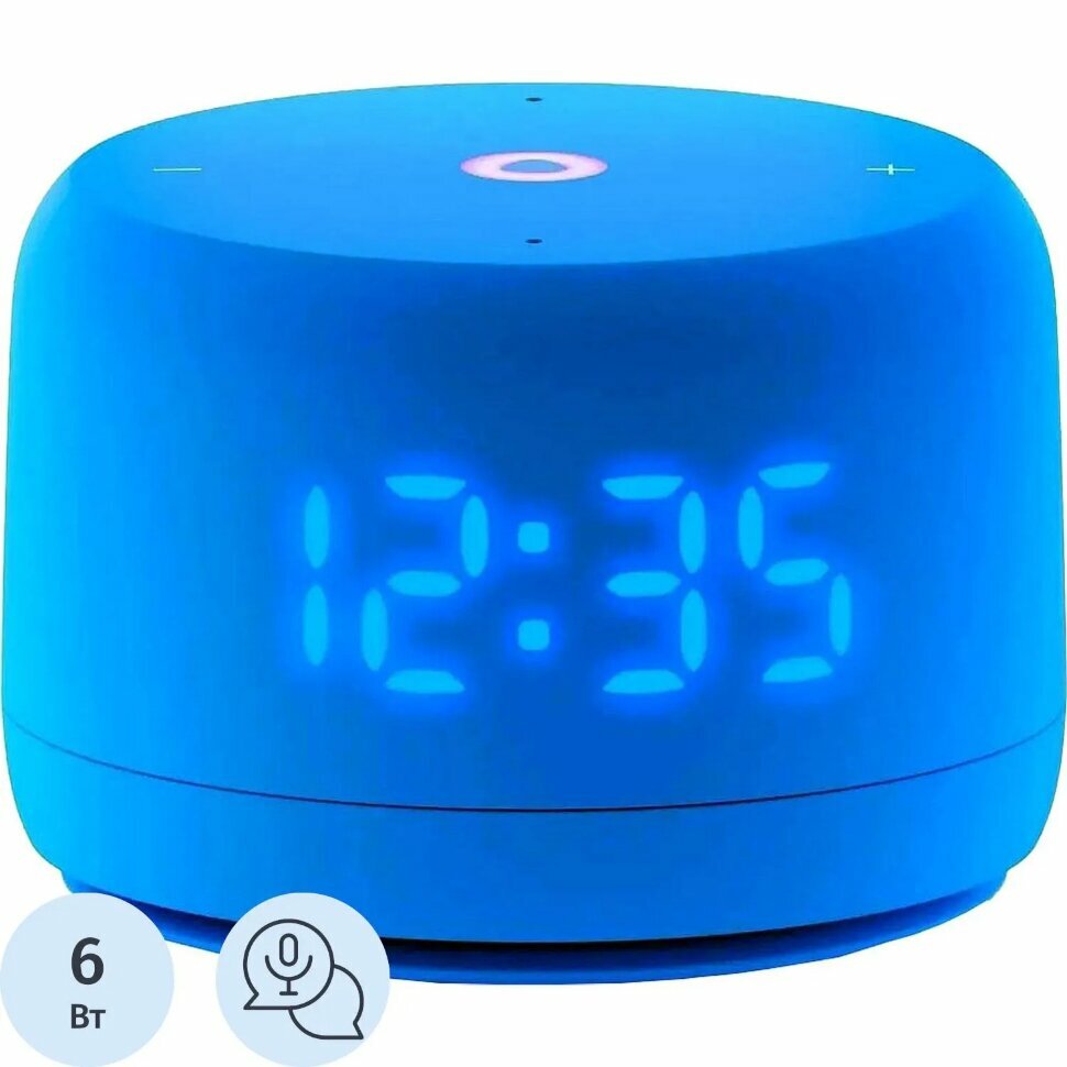 Умная колонка Яндекс Станция Лайт 2, на YaGPT, синий (YNDX-00026BLU), 2113993