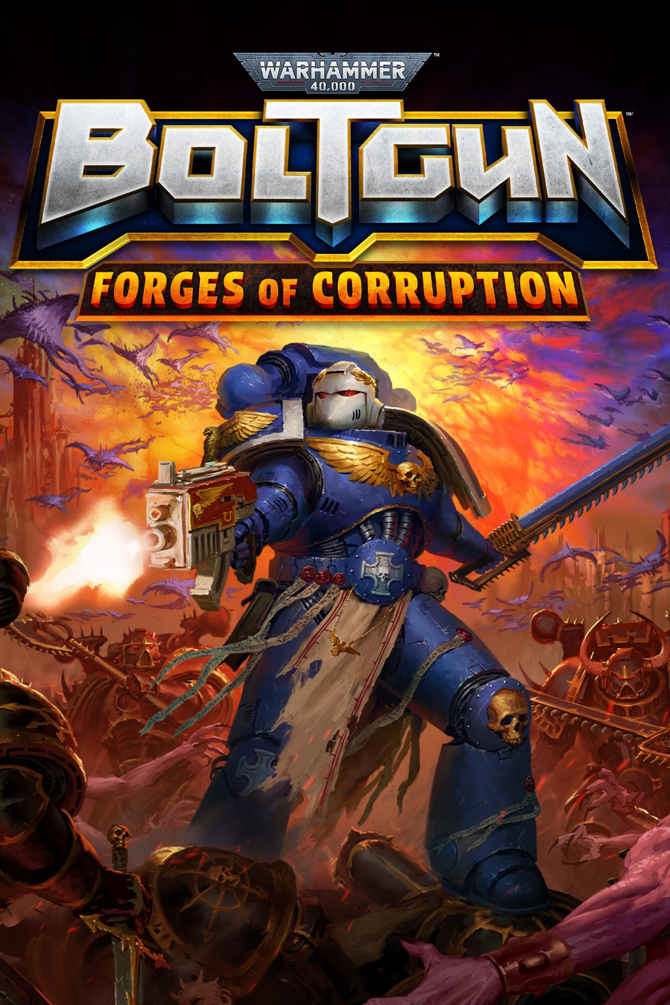 Warhammer 40,000: Boltgun - Forges of Corruption Expansion — дополнение (DLC) для Xbox / Microsoft Store · Xbox One, Xbox Series X|S · цифровой ключ · нужна базовая игра