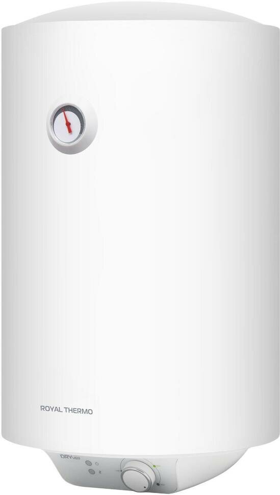 Водонагреватель Royal Thermo RWH 30 DRYver Белый Круглый Эмаль сухой тэн