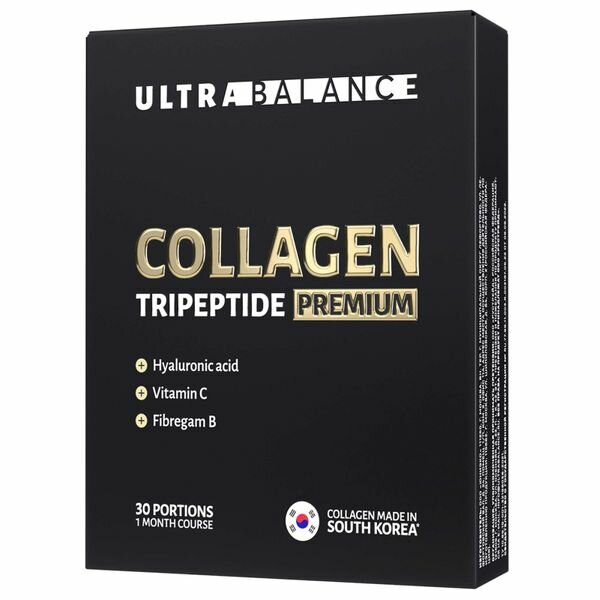 Коллаген Tripeptide Premium UltraBalance/УльтраБаланс порошок саше-пакет 1,9г 30шт