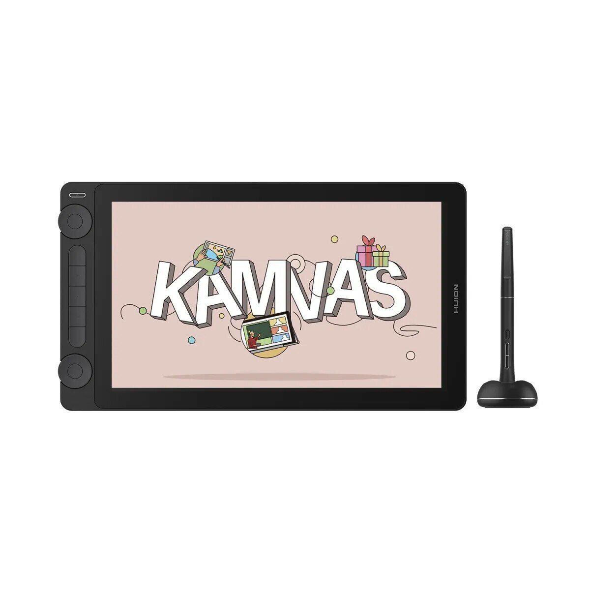 Планшет для рисования HUION Kamvas 13 (Gen 3) 13.3 с перьевым дисплеем 16384 PenTech 4.0 Черный