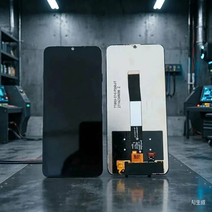 Дисплей для Xiaomi Redmi 9A / REDMI 9C в сборе с тачскрином, Черный