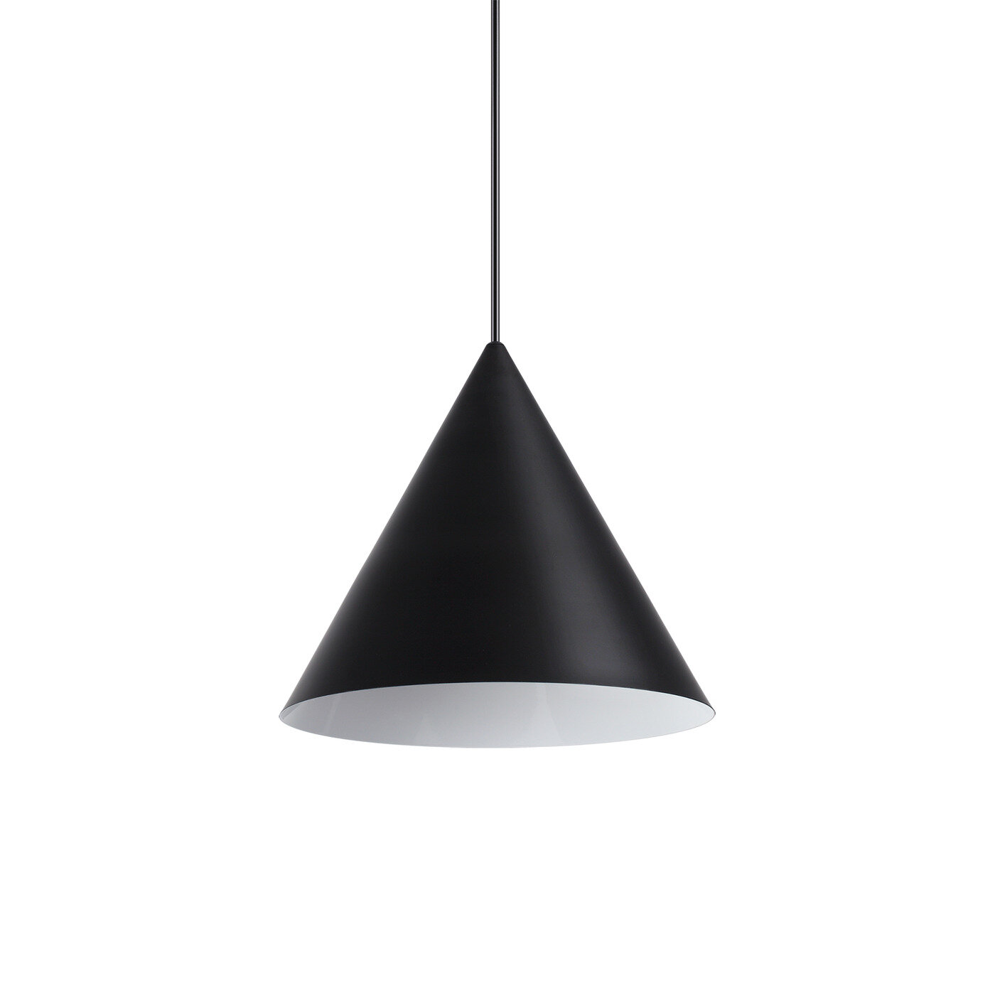 Светильник подвесной ideal lux A-line SP1 D30 макс.1x60Вт E27 230В IP20 Черный/Белый Металл Без лампы 232744.