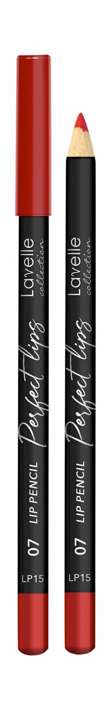 LAVELLE COLLECTION Карандаш для губ косметический Perfect Lips, 1.3 г, 07 классический красный