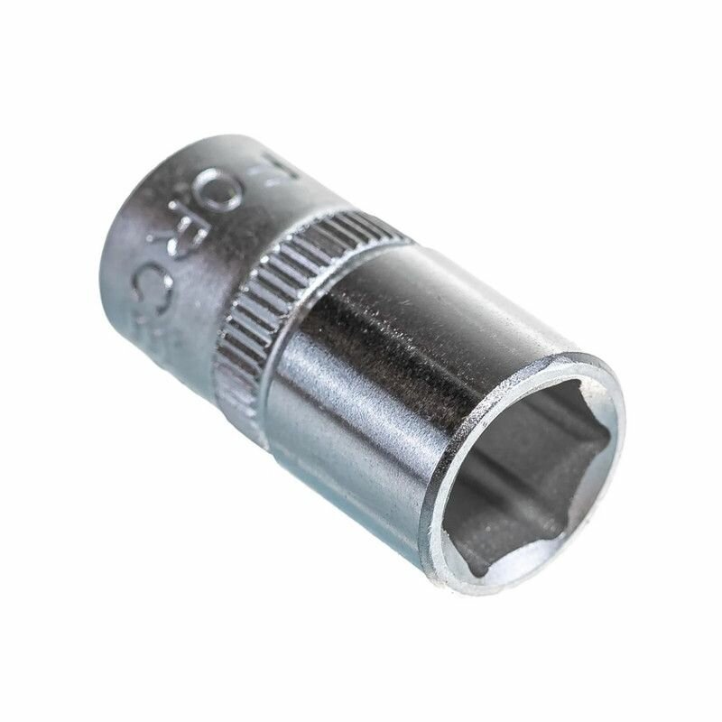 Головка торцевая 1/4" 6-гранная, 9 мм, L25 мм, Force 52509