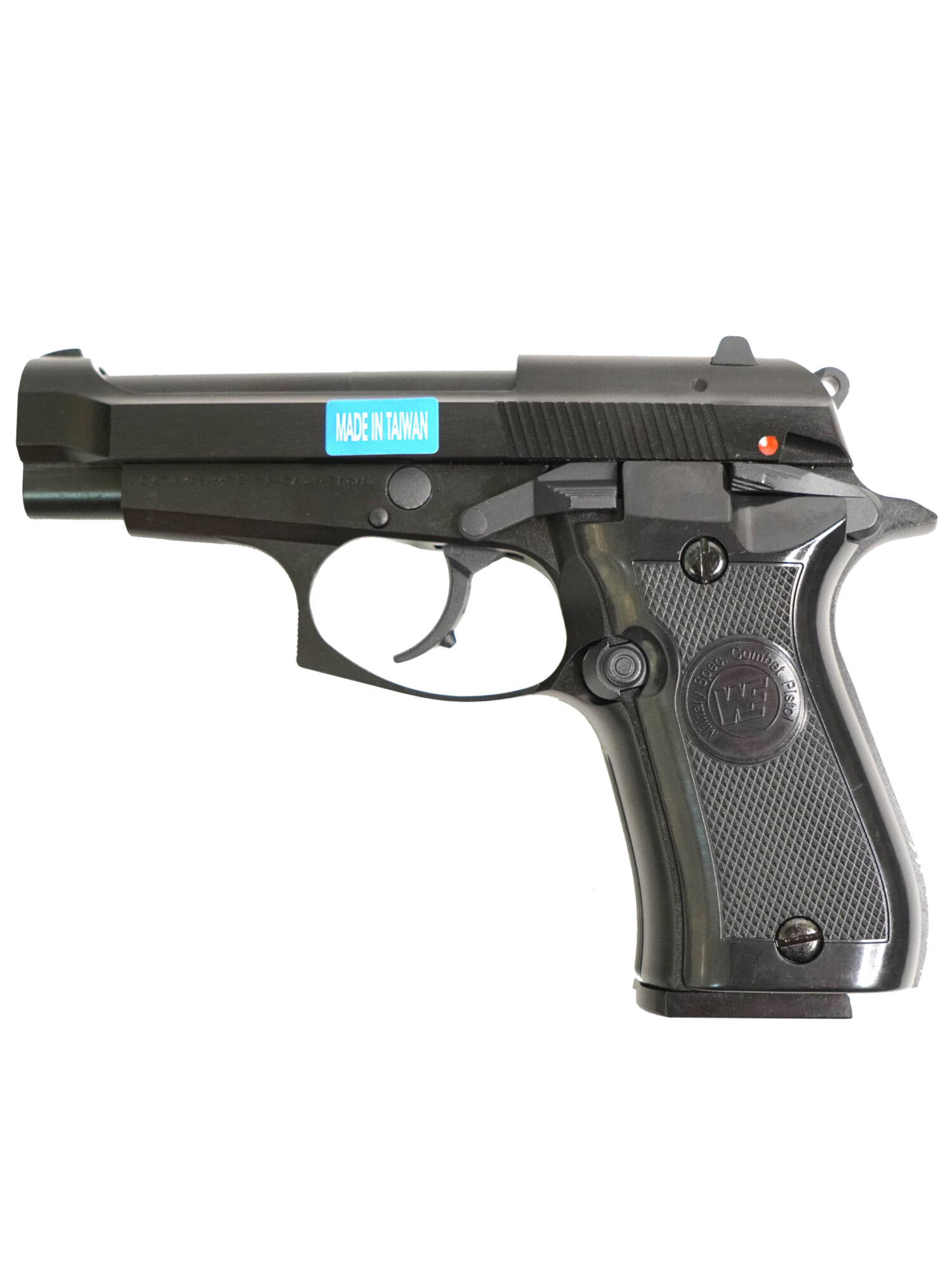 Страйкбольный пистолет WE Beretta M84 GBB Black (WE-M013-BK)