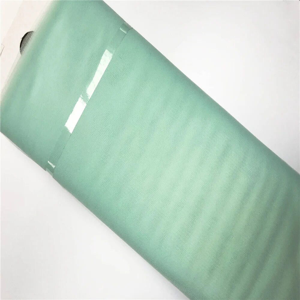 Тюль полиэстер, цвет C43 Water Green