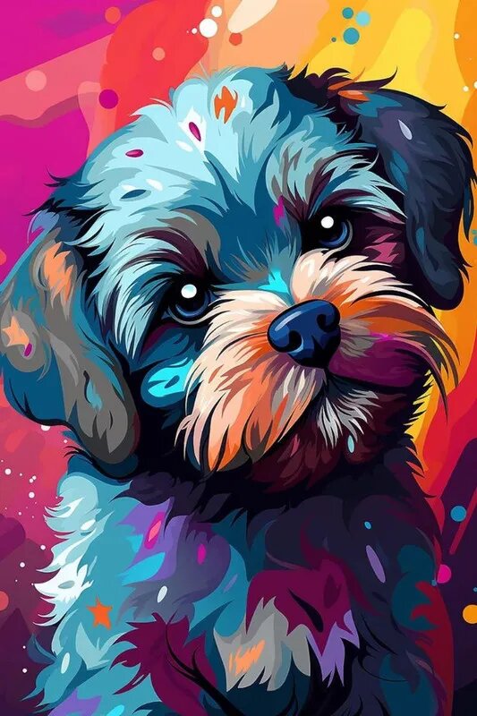 Головоломка 1000 деталей для взрослых, животное / Собака, сложная головоломка, Деревянные пазлы, Рождественский подарок, идеальный выбор для развлечений в помещении 50x75cm