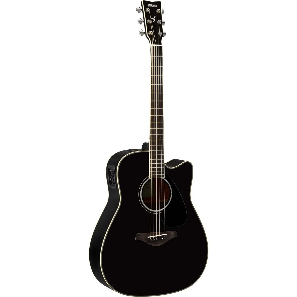 Электроакустическая гитара Yamaha FGX830C Black