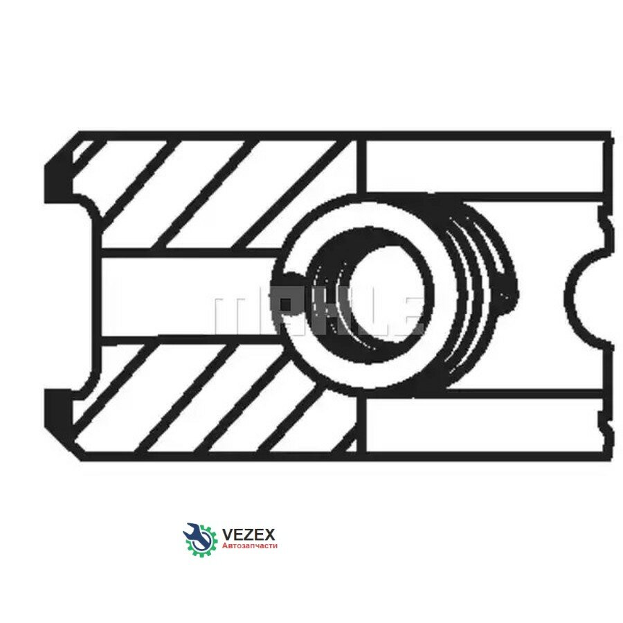 MAHLE 03319N1 Комплект поршневых колец