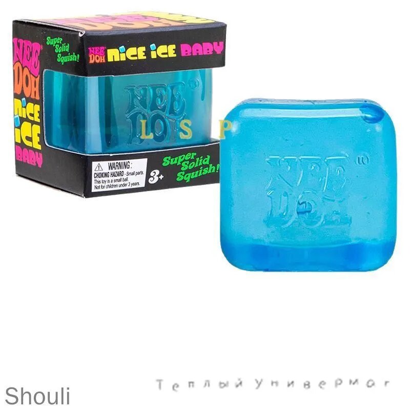 NeeDoh Nice Cube Schylling Сенсорные сжимающие игрушки