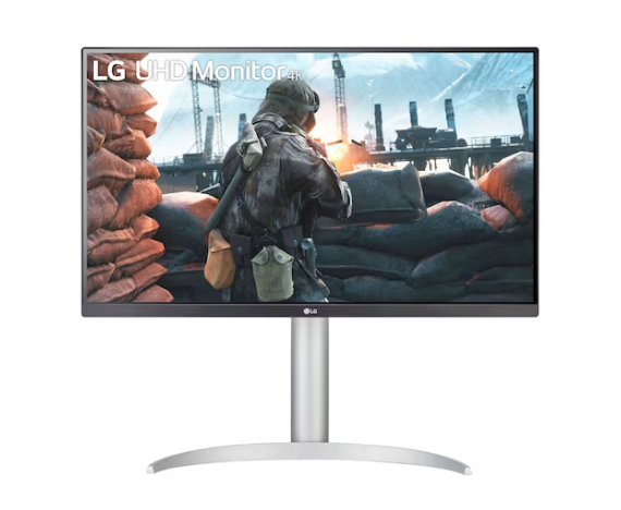 Монитор LG 27" 27UP650K-W, 16:9, IPS, UHD, 5ms, 400cd, 60Hz, HDMI, DP, HAS