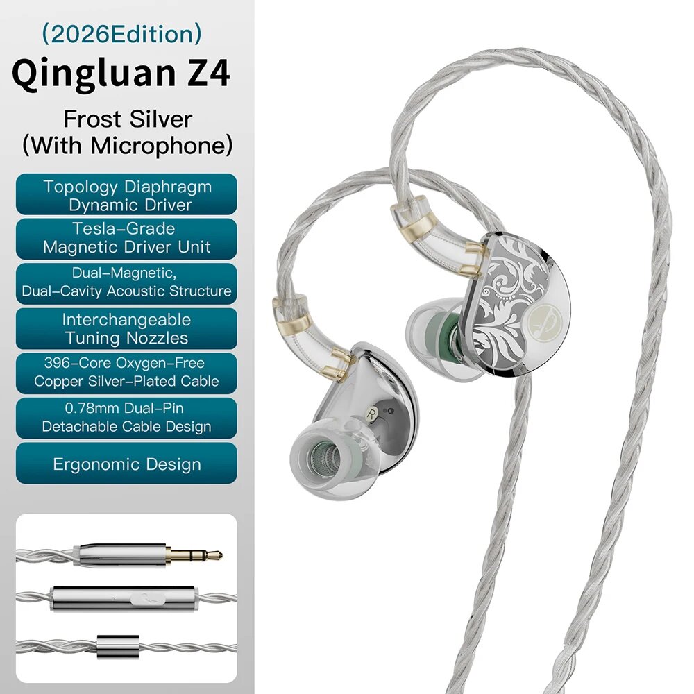 Qingluan Z4 (2026Edition) Frost Silver (mic)