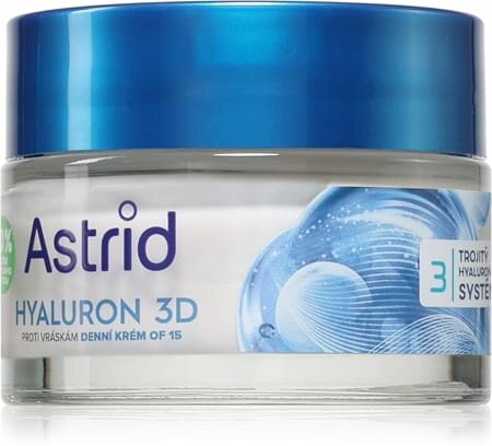 Крем для ухода за кожей Astrid Hyaluron 3D, 50 мл
