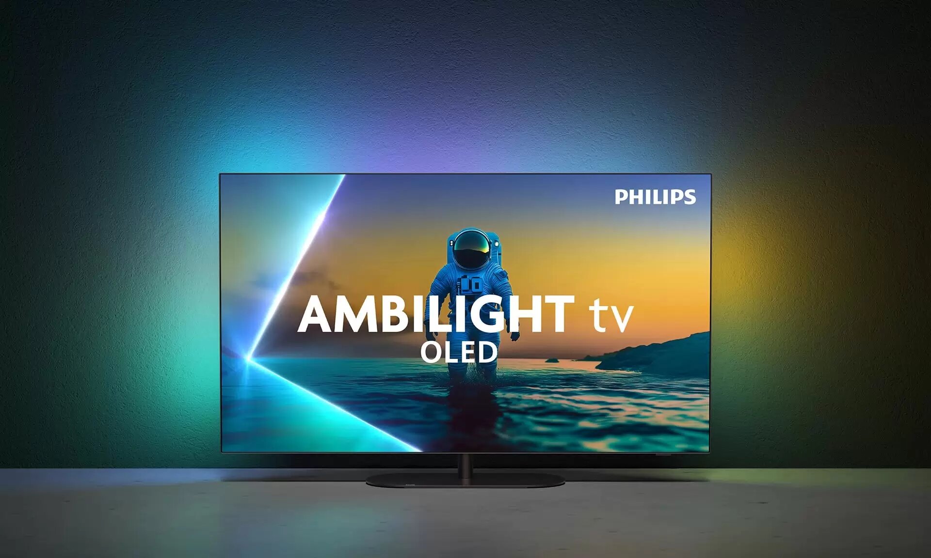 Телевизор 55 Philips 55OLED820, OLED EX, 4K UHD, Google TV, Ambilight