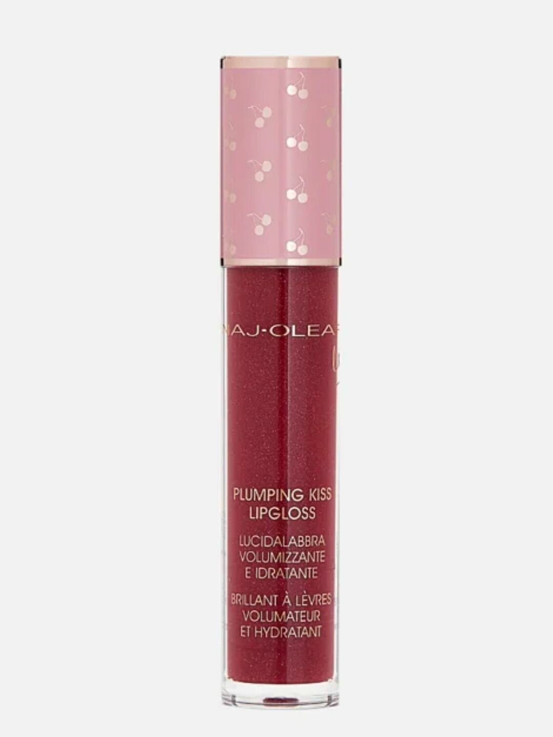 Блеск для губ с эффектом увеличения NAJ OLEARI plumping kiss 07 Grenadine Red