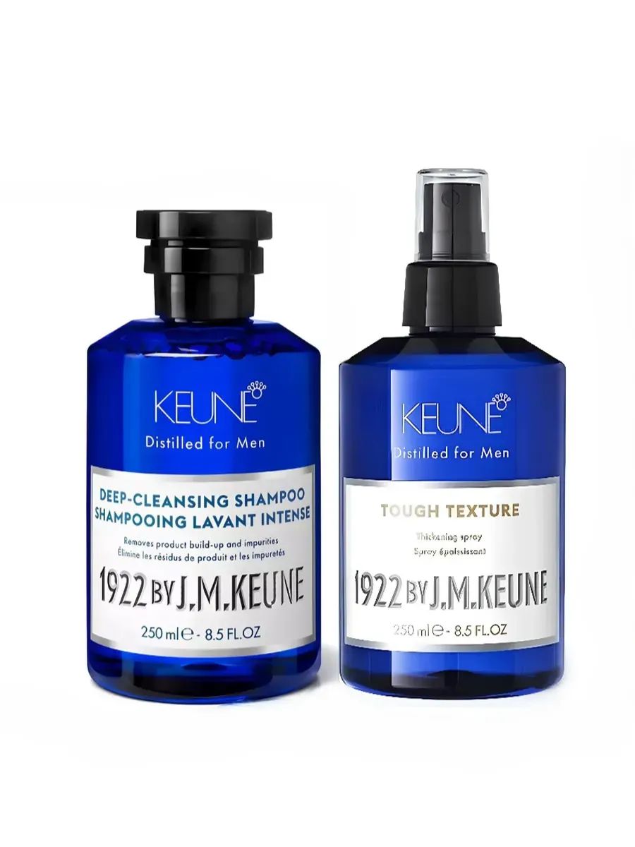 Набор Очищающий шампунь и спрей 1922 Lavant Intense + Taugh Texture, 250 мл