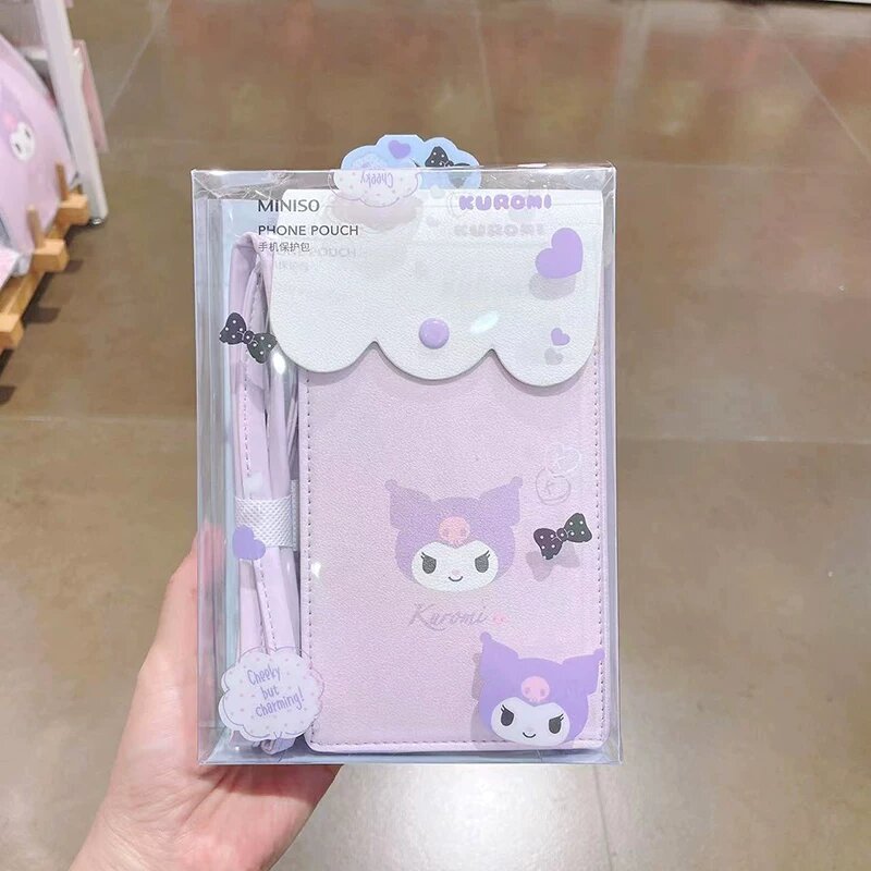 Защитный чехол для телефона MINISO Sanrio series Kuromi Cinnamoroll, защитный чехол для наушников и планшетов Защитный