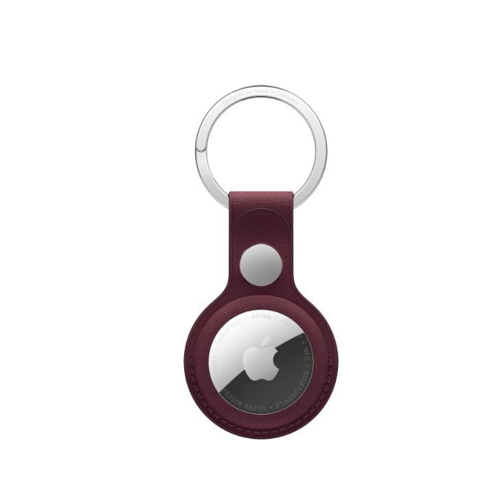 Брелок Apple AirTag FineWoven Key Ring Burgundy (MKG04)