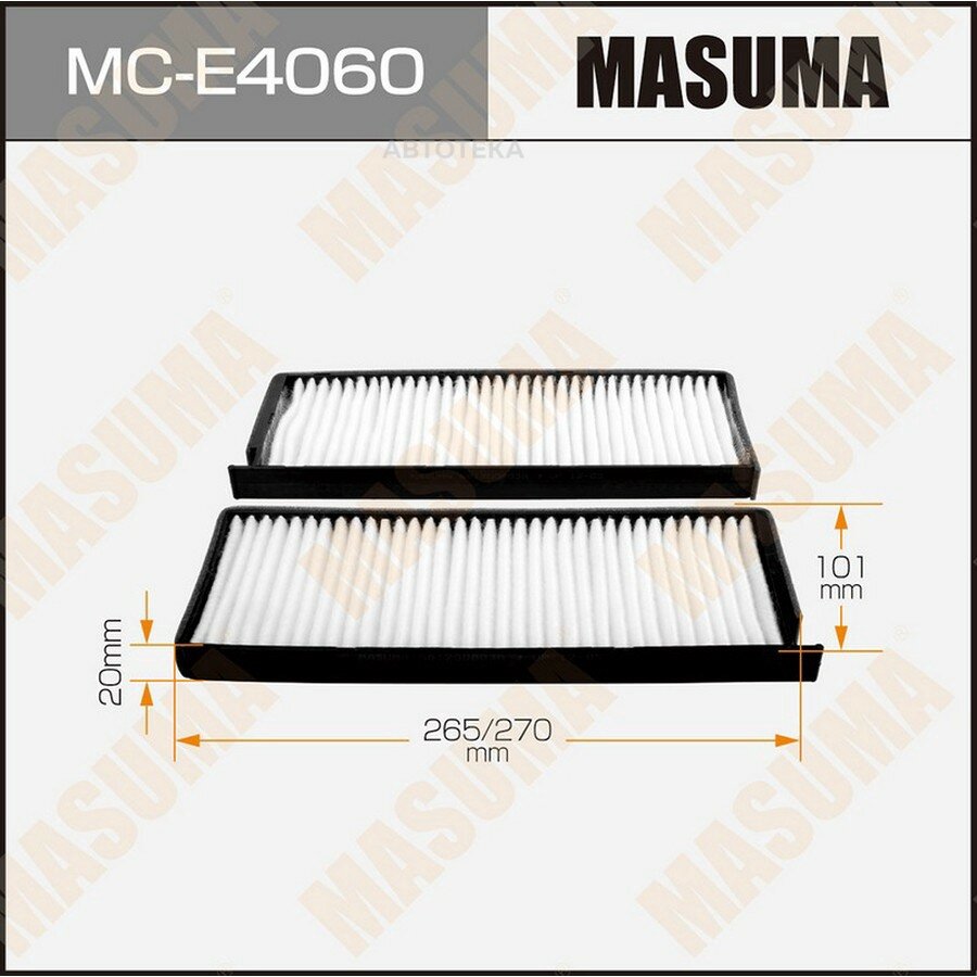 Фильтр салона SSANG YOUNG REXTON -07 MASUMA MCE4060