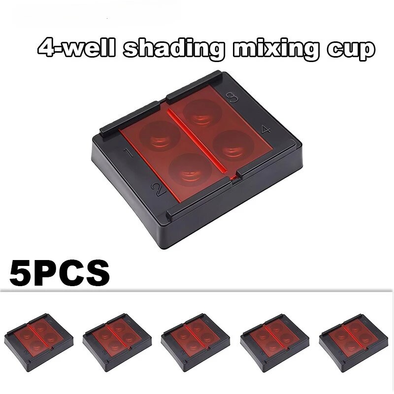 Светозащитный бокс для стоматологической смолы JAVIDENT 5Pcs 4 Holes