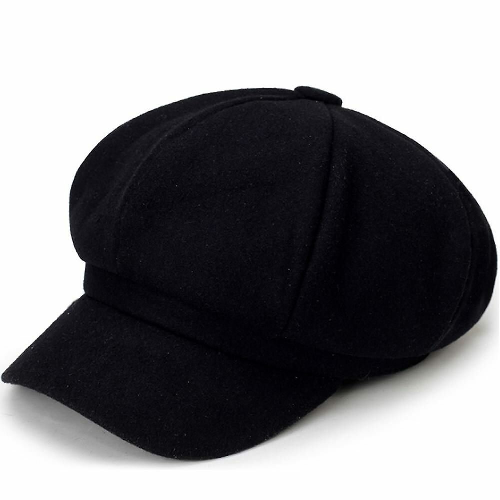 Женские шляпы Bran Hats, кепки Basken Hat Caps, осенне-зимняя женская восьмиугольная шляпа, повседневная шляпа Fas.