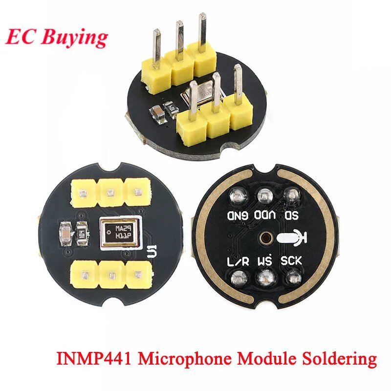 Микрофонный модуль INMP441 ICS-43434 для ESP32 1pc, INMP441 Welding