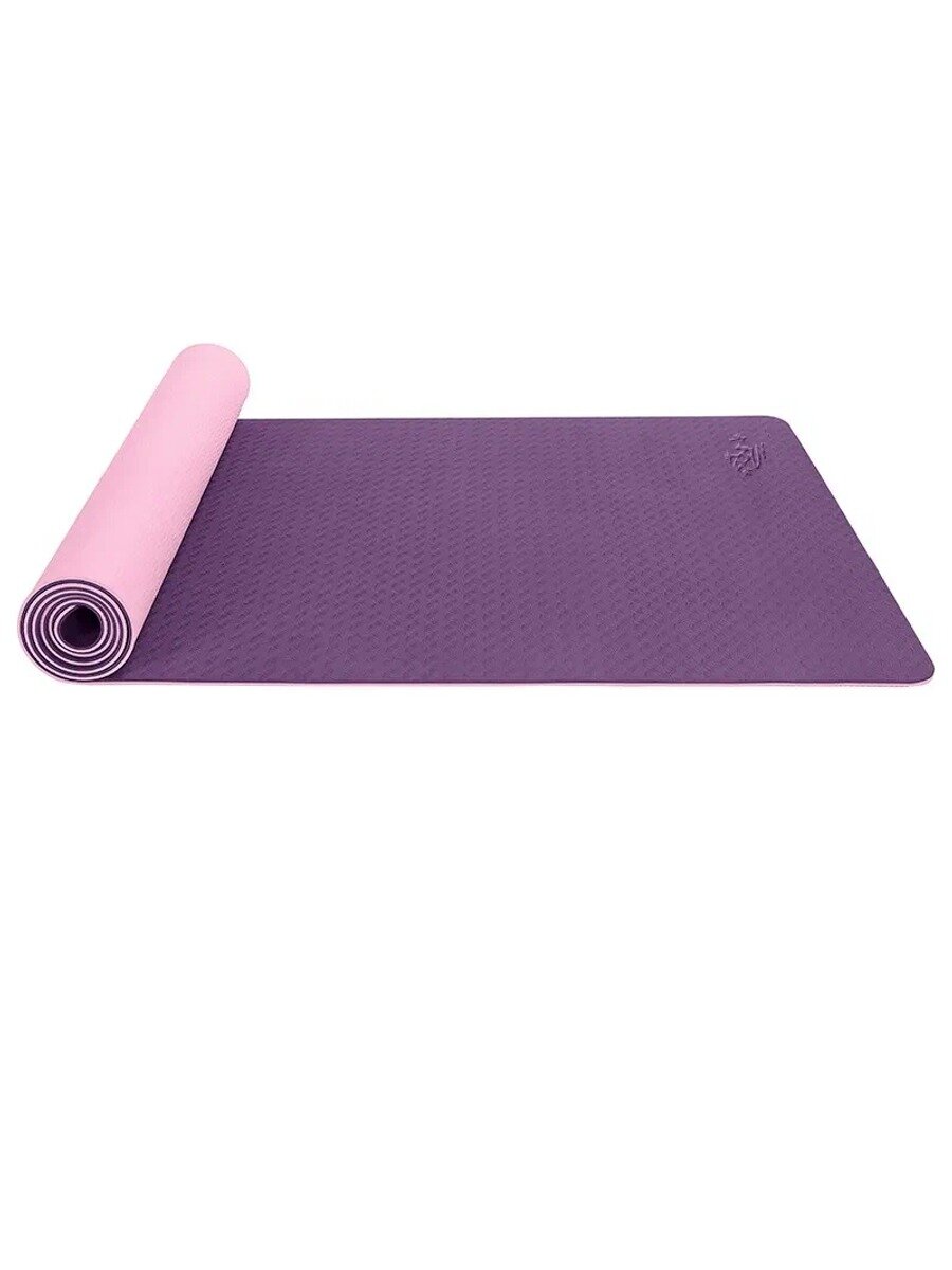 Коврик для йоги и фитнеса нескользящий Manduka, Цвет пурпурный