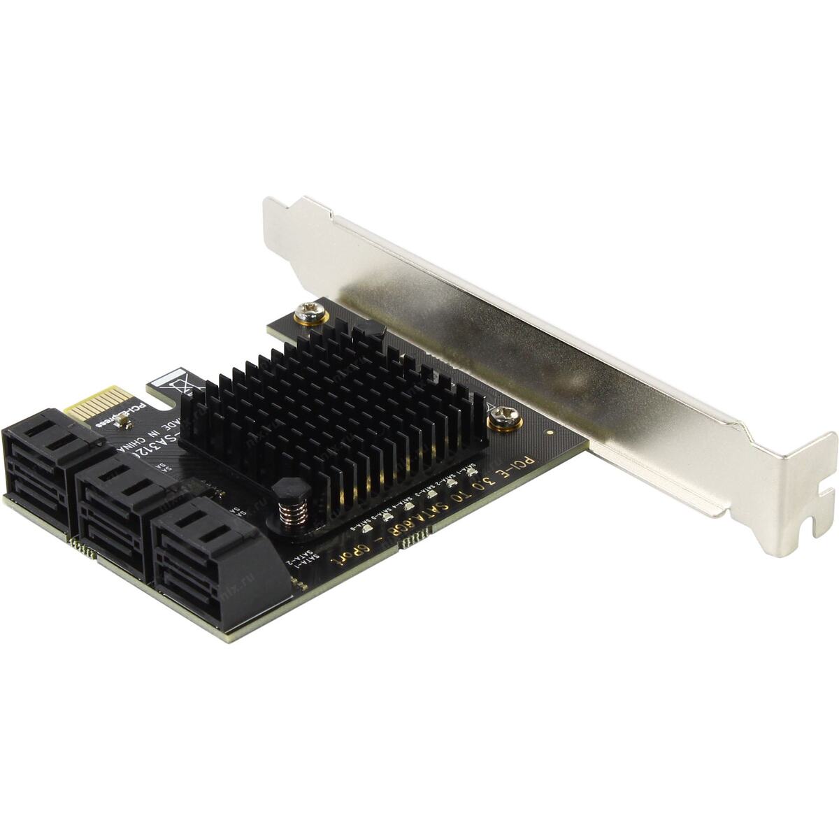 ExeGate EXE-516v2 (OEM) PCI-Ex1, SATA 6Gb/s, 6port-int EX299662RUS — фото 1