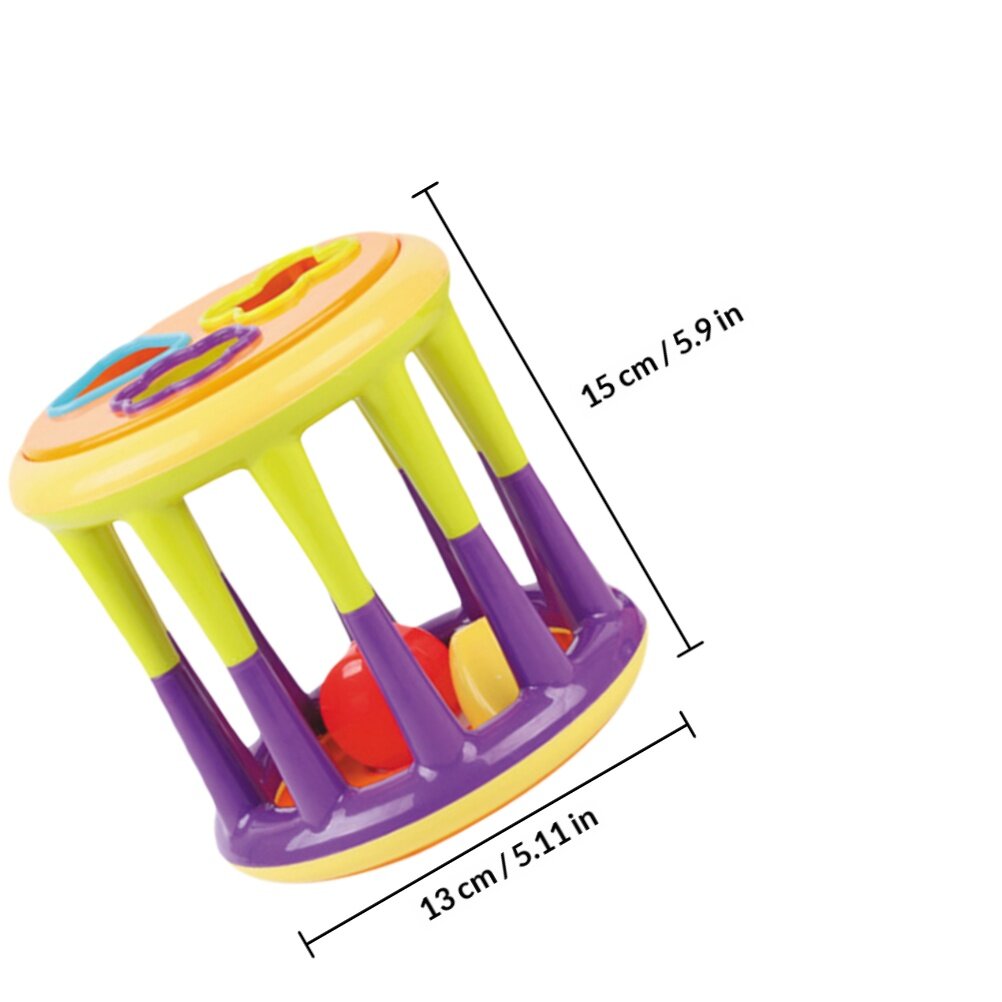 Игрушка Для Развития Восприятия 1 Шт Рattle Dumbbell 15X13Cm
