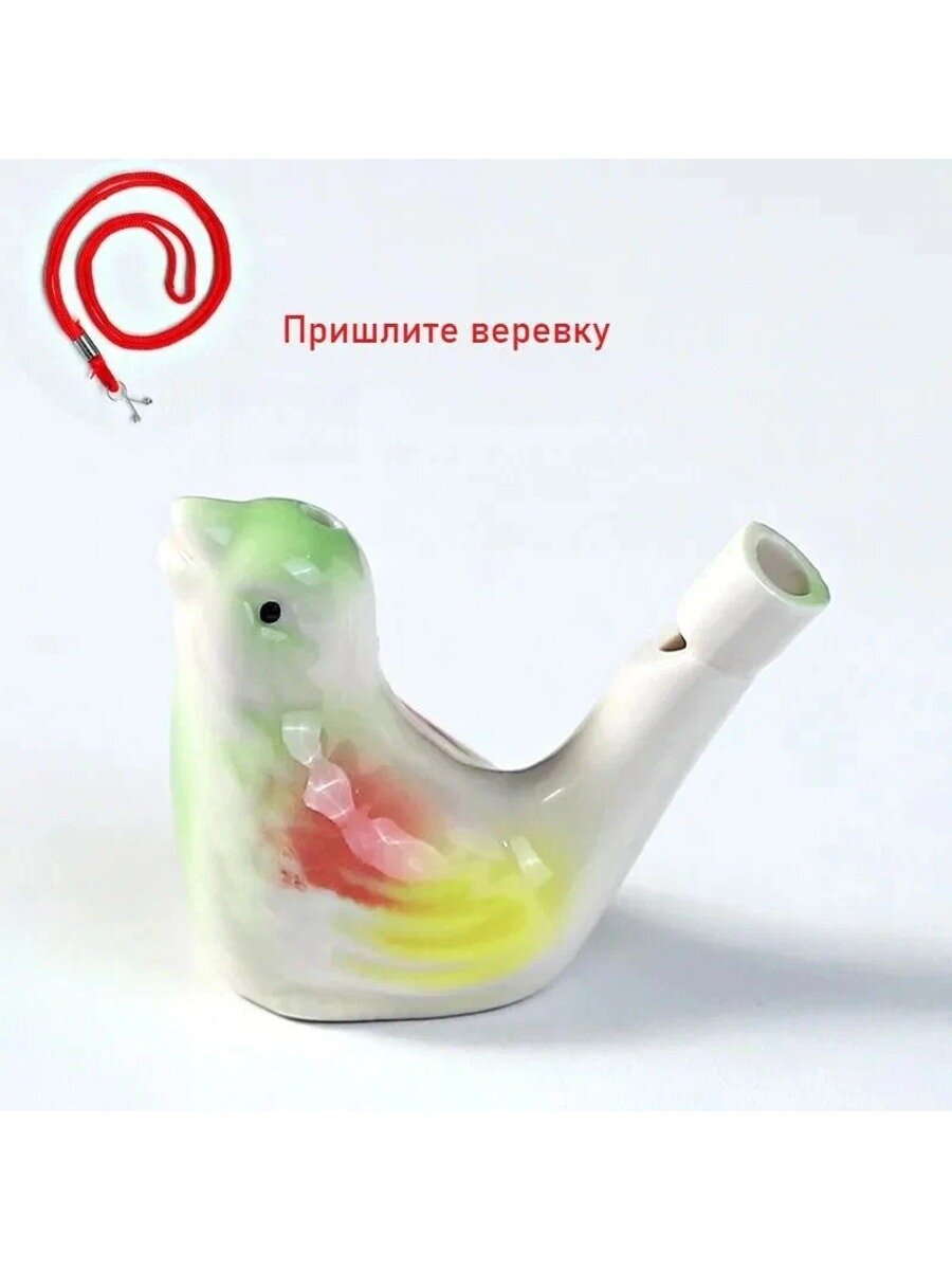 Музыкальный инструмент, Свистулька керамическая,"сорока", для детей и малышей, развивающий