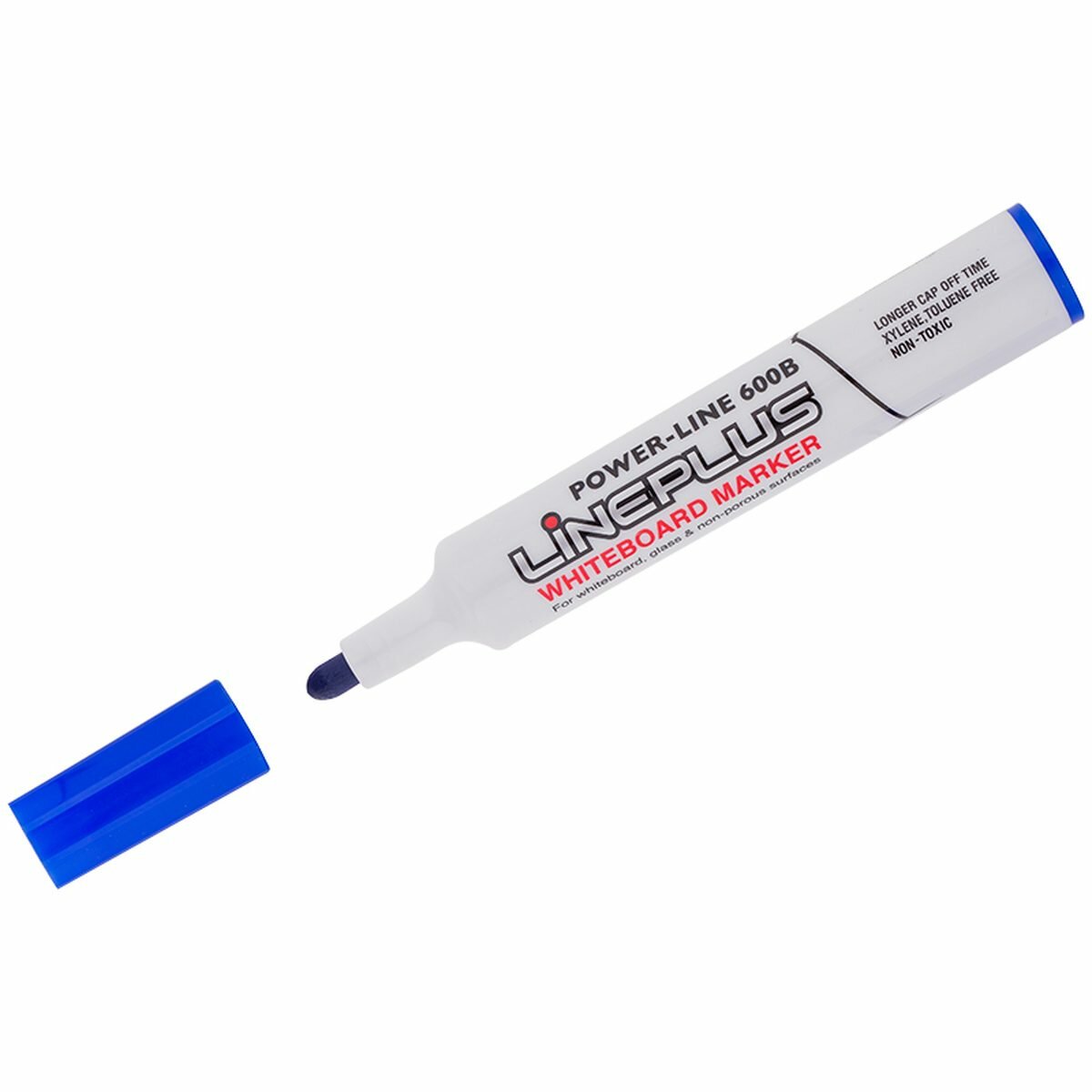Маркер для досок Line Plus 600B (круглый наконечник, 2мм, синий) (WBM-600B), 1шт.