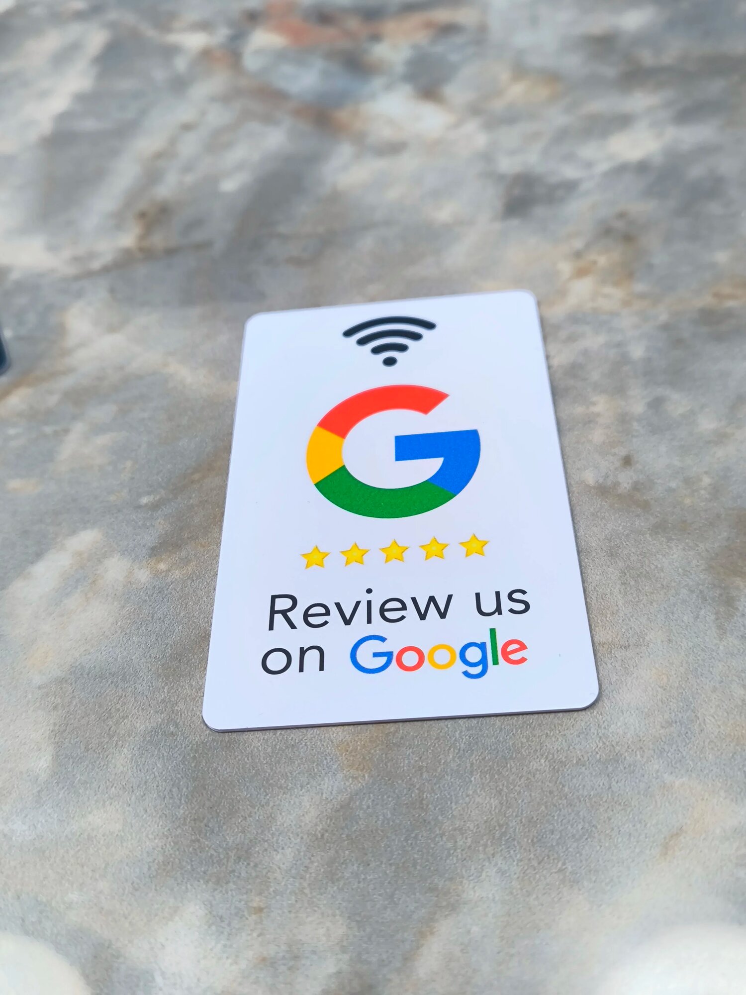 NFC-метка HACHANLUN для отзывов Google White-D