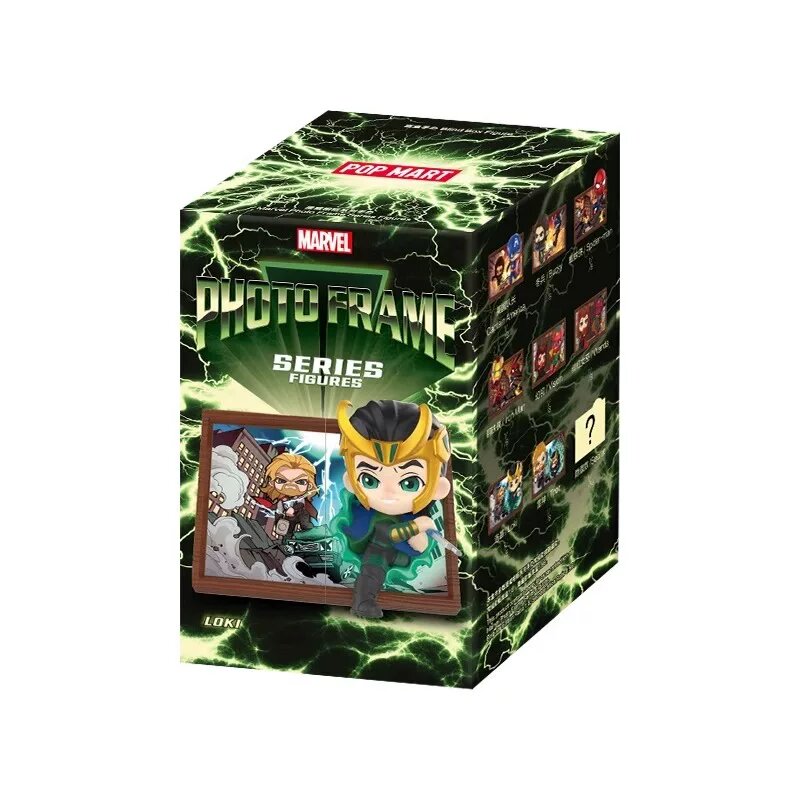 Pop Mart Marvel Random Single Blind Box - Unopened, Collectible Figure for Desktop Decor, Official Licensed Product