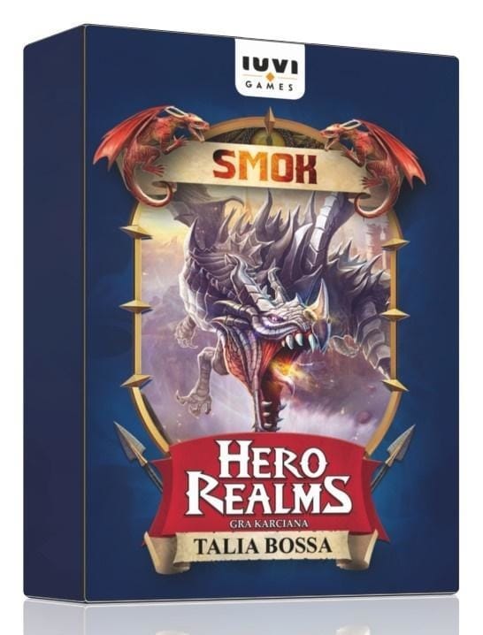 Дополнение для настольных игр IUVI Games Hero Realms, колода босса - дракон, для детей