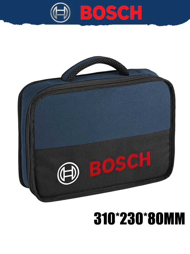 Bosch органайзер строительный размером 31 х 6.5 х 3.6 см без секций для хранения и переноски мелких деталей и крепежа