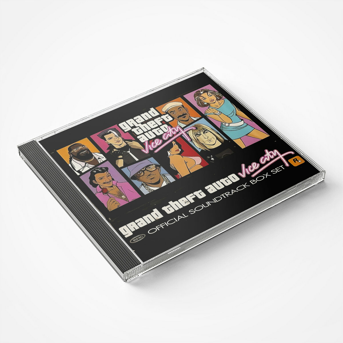 Музыкальный CD-диск «GTA: Vice City» — радиостанции, оригинальный саундтрек игры, коллекционное издание