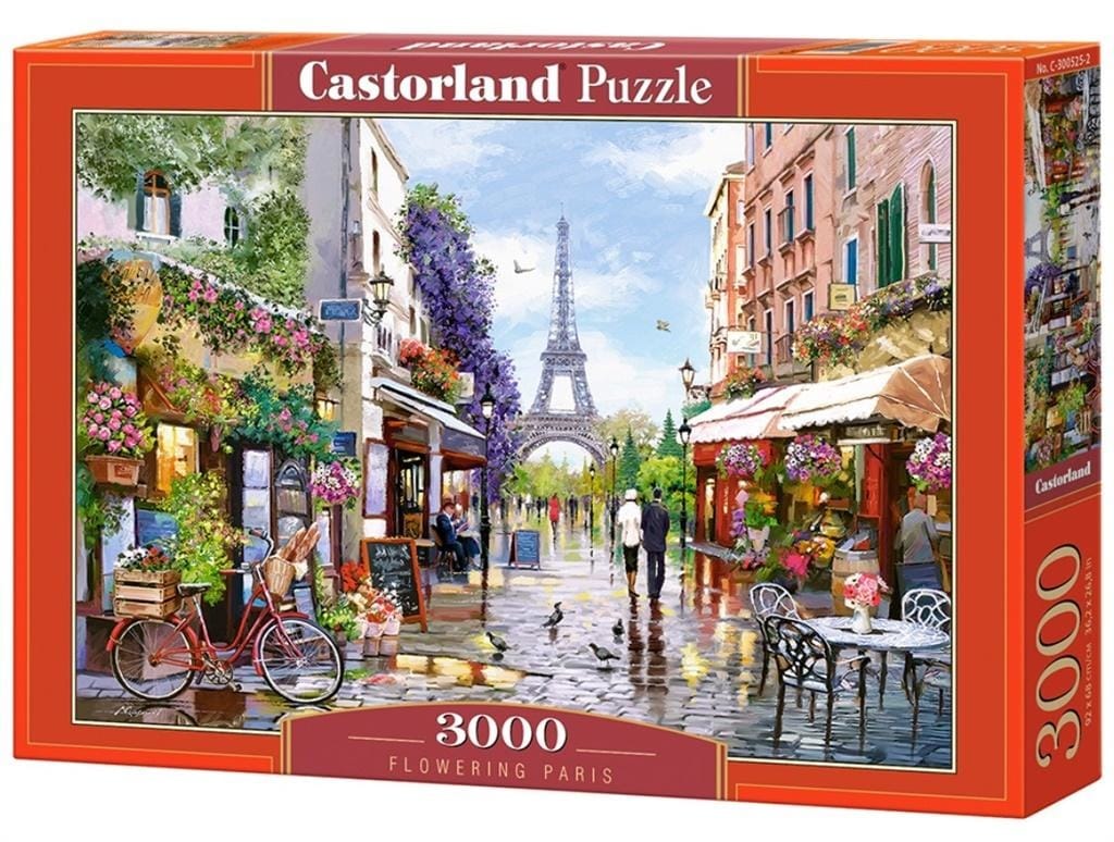 Пазл Castorland Flowering Paris, 3000 элементов, 92x68 см
