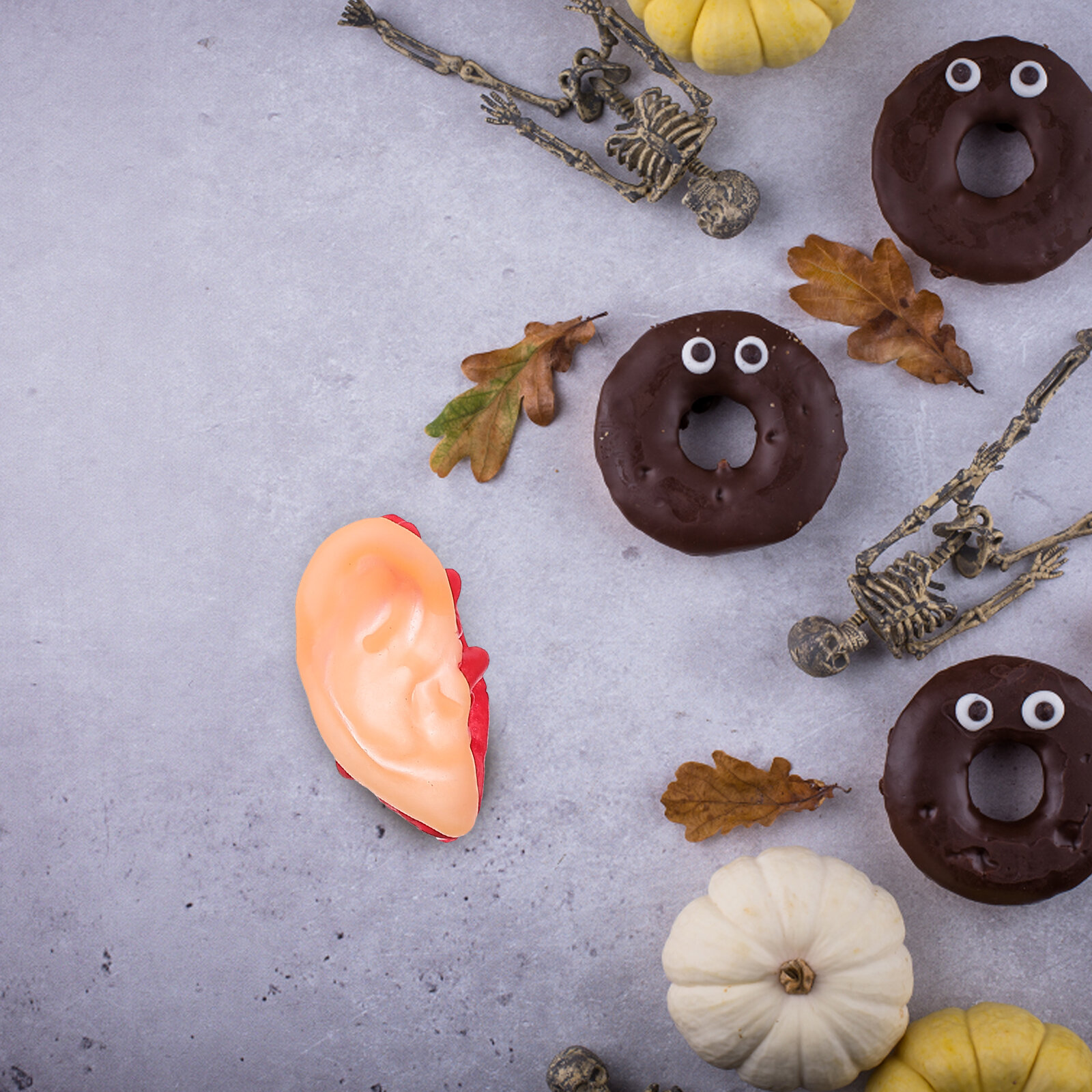 10 Штук Симуляция Человеческих Органов Halloween Декоративные Аксессуары Жуткие Праздничные Украшения 7.00X5.00X4.00Cm