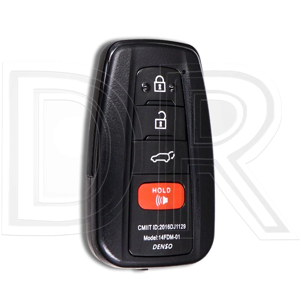 Чехол для автомобильного ключа DR3 Support Xhorse XM38 Upgrade для Toyota 3Plus1 SUV, No LOGO